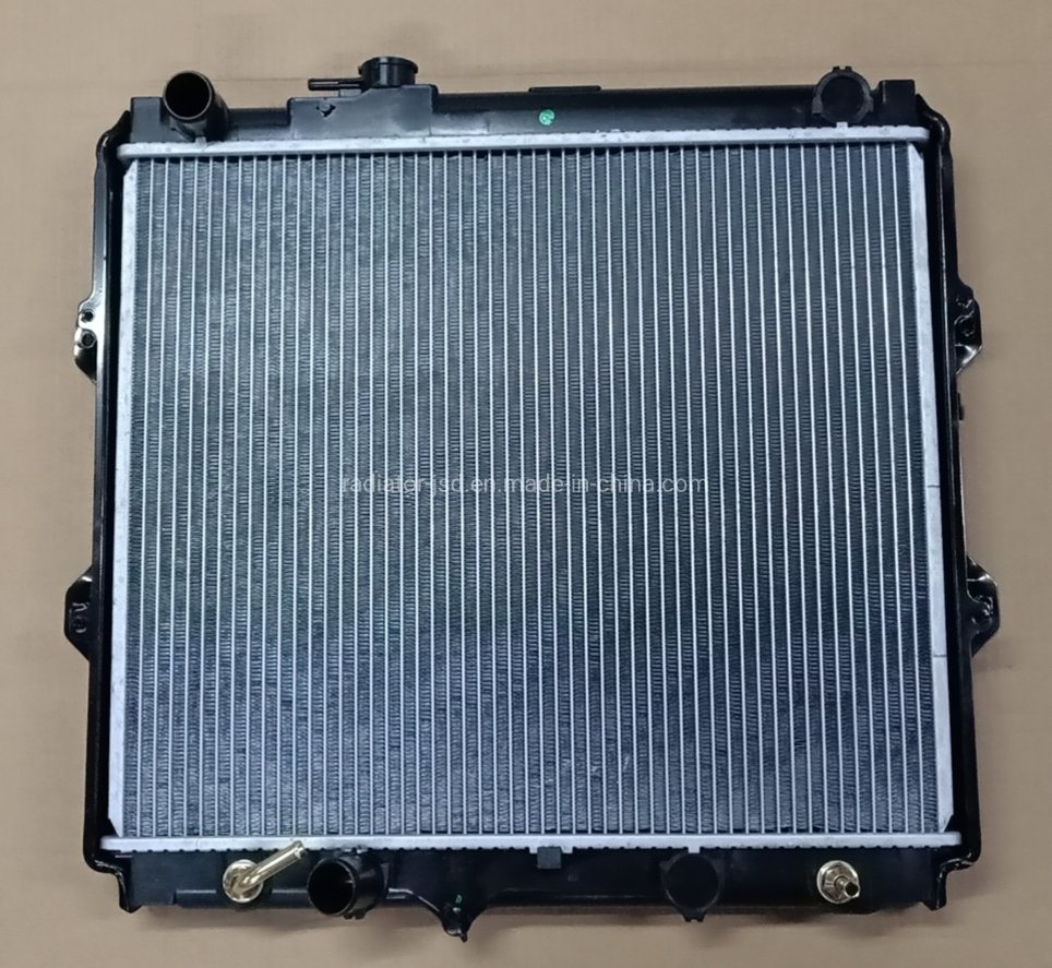 Car Cooling System Aluminium Auto Radiator for Toyota Hilux Pickup at